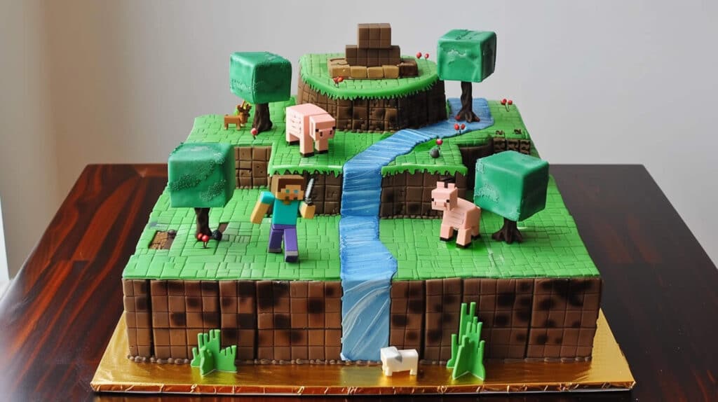 Awesome Minecraft Cake Ideas And Recipes - Game Launcher Creator