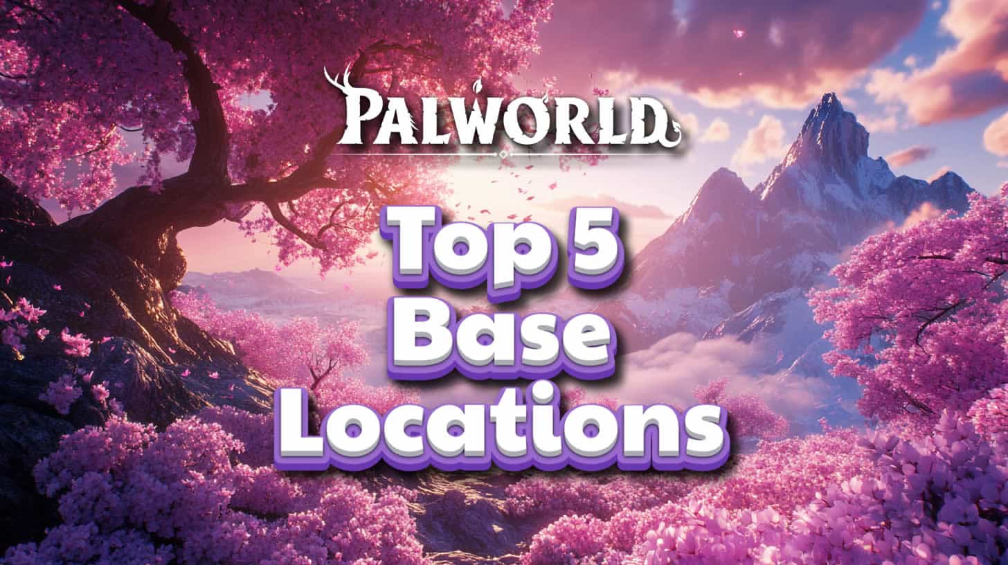 The Best Palworld Base Locations 2025 - Game Launcher Creator